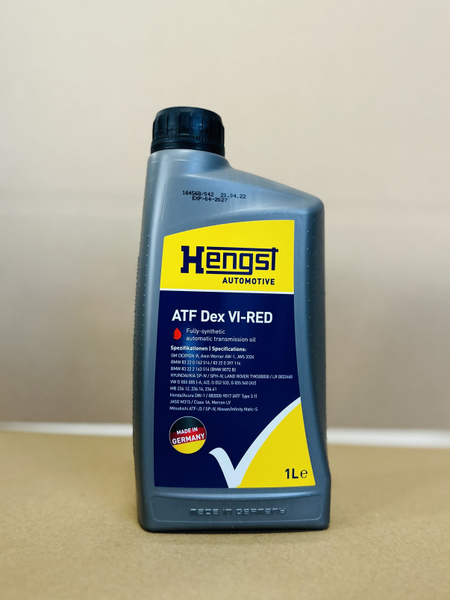 Масло трансмиссионное HENGST ATF Dex VI - RED / 1 л - купить по ...