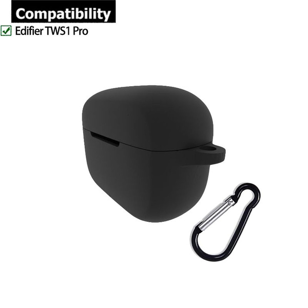 1 шт Защитный чехол для наушников TPU Силикон для Edifier TWS1 Pro, мягкий, с крюком - купить с ...