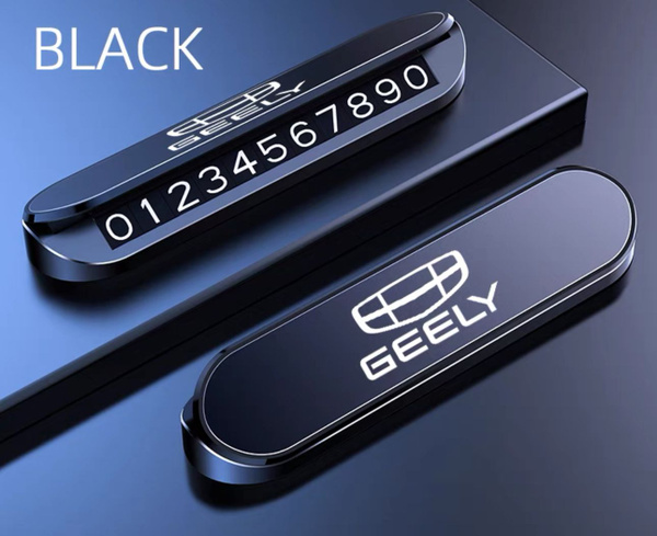 Авто визитка для номера телефона оригинал Geely - купить по выгодным ...