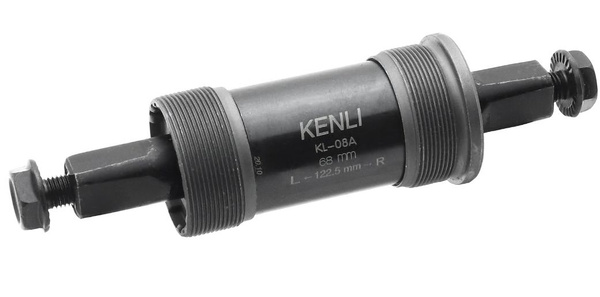 Каретка KENLI MTB BC 1.37"X24T, 68/122,5 мм KL-08A (стальные чашки ...