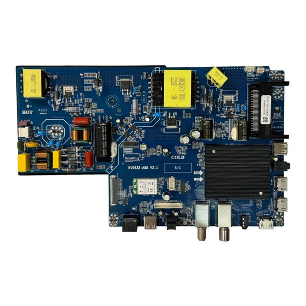Материнская плата KV9632-A55 V3.1, для телевизора Hart. HTY-55UHD05B-S2 ...