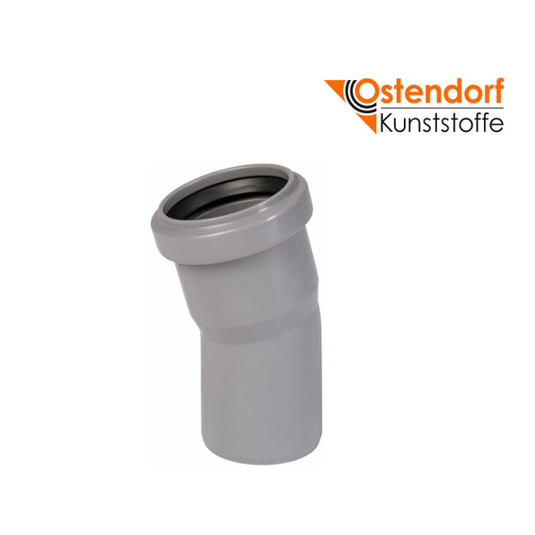 Отвод Ostendorf HTB 50*15 гр. для внутренней канализации - купить с доставкой по выгодным ценам ...