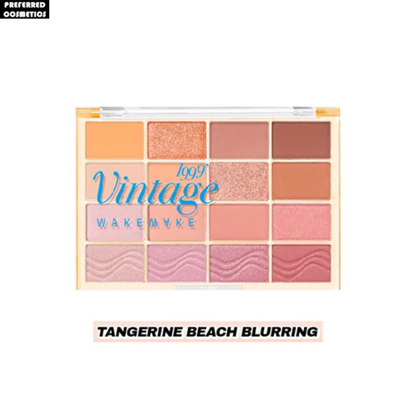 шестнадцатицветная палитра теней для век wakemake, подходит для всех, 14 г, K-Beauty - 20 ...