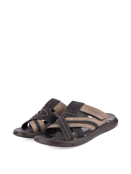 Сабо Мужской Instreet черный Нубук искусственный 6, размер 42 Китай купить c доставкой на OZON ...