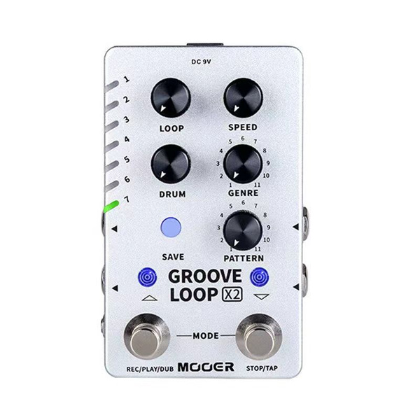 MOOER Groove Loop X2 Педаль гитарных эффектов - купить с доставкой по ...