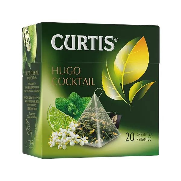 Чай в пирамидках Curtis Hugo Cocktail 20пир х2шт - купить с доставкой ...