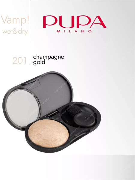 Pupa Milano Тени для век запеченные Vamp!Wet&Dry-201 - купить с ...