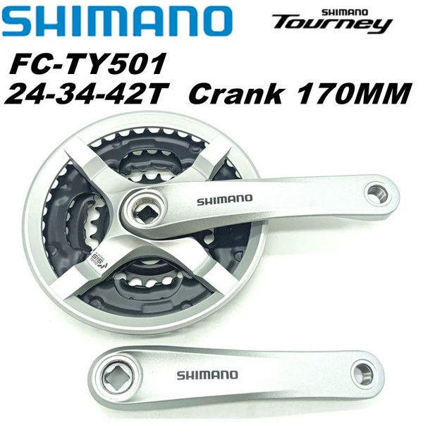 SHIMANO Tourney FC-TY501 Кривошип с квадратным отверстием - купить с ...