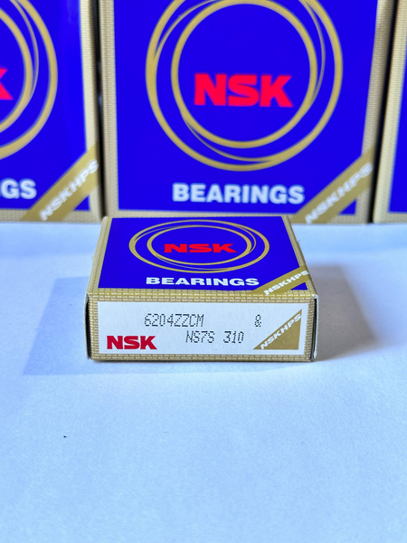 Подшипник NSK 6204 ZZ (20x47x14) Made in Japan купить на OZON по низкой цене (1636482453)