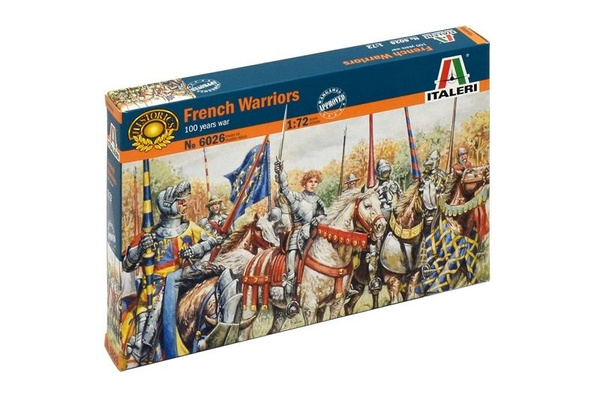 Сборная модель Italeri 6026ИТ Солдатики French Warriors (100 Yars War ...