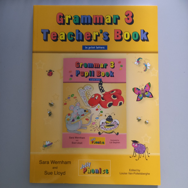 JOLLY GRAMMAR 3 Teachers Book (British English) in print letters ...
