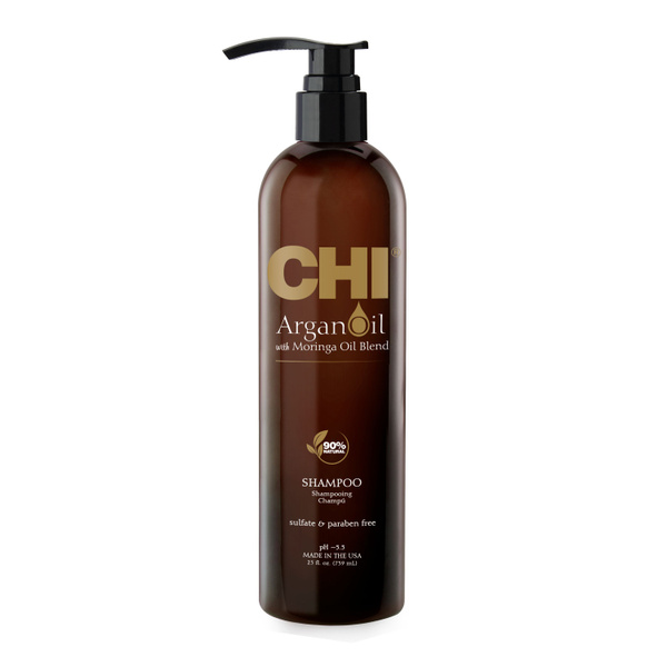 CHI ARGAN OIL Шампунь аргановый восстанавливающий с Маслом Моринги, 739 ...