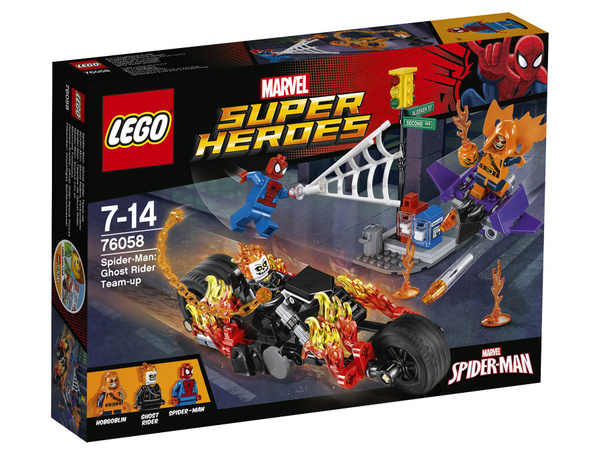 Конструктор LEGO Super Heroes 76058 Spider-Man: Ghost Rider Team-up ...