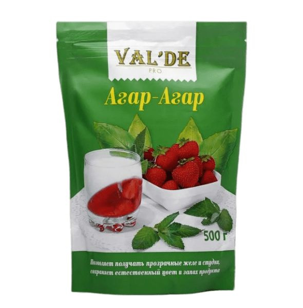 Агар агар 1000 Valde, 50 г. Фасовка - купить с доставкой по выгодным ...