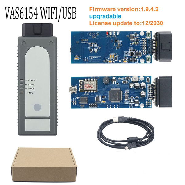 VAS6154 Wi-Fi USB ODIS Обновляемая прошивка Volkswagen Audi Skoda Диагностический тестер ...