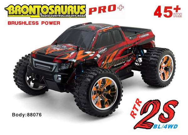 Радиоуправляемый монстр HSP Brontosaurus PRO 4WD RTR масштаб 1:10 2.4G ...