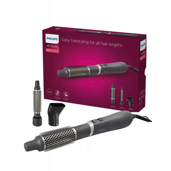 Фен-щетка для волос Philips BHA301/00, черный - купить по выгодным ...