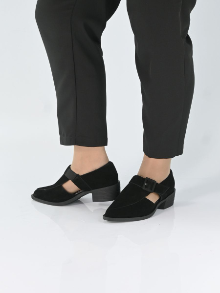 Туфли Женский Ascalini Замша натуральная, размер 37 Стандартный средний (до 9 см) 9 Россия ...