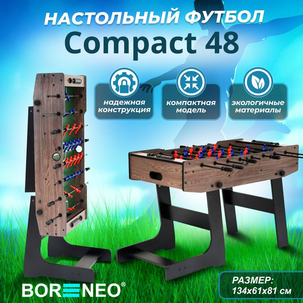 Настольный футбол, Мини футбол, Кикер BOR NEO Compact 48, цвет Анкор - купить с доставкой по ...