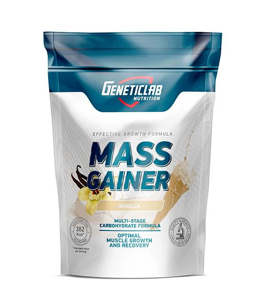 Гейнер Mass Gainer Genetic LAB 1000 г, 10 порций (Ваниль) - купить с ...