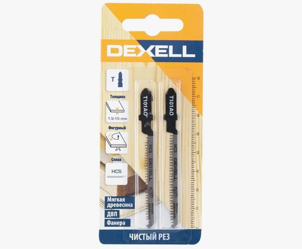 Пилка для лобзика 6 шт. DEXELL купить на OZON по низкой цене (1694840917)