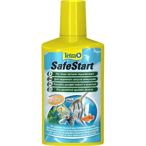 Tetra Safe Start бактериальная культура для запуска аквариума 250 мл ...