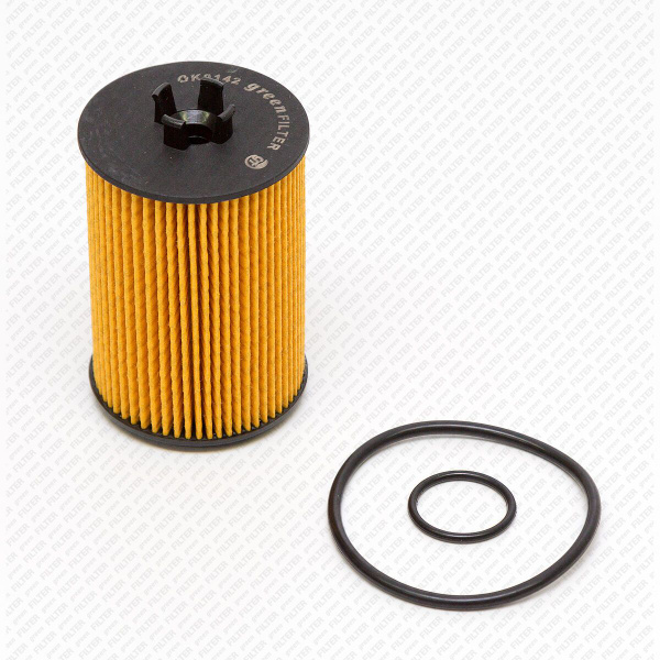Фильтр масляный Green Filter MERCEDES A-CLASS W169 04=>, B-CLASS W245 ...
