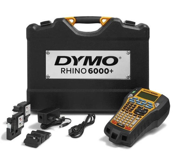 DYMO Rhino 6000+ принтер маркиратор кабеля, проводов, коммутационных ...