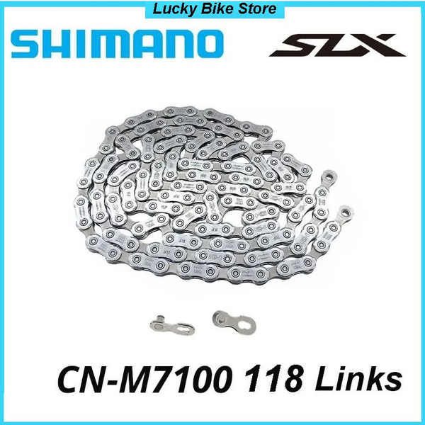 Цепь для велосипеда Shimano CN-M7100 на 12 скоростей, 118 звеньев ...
