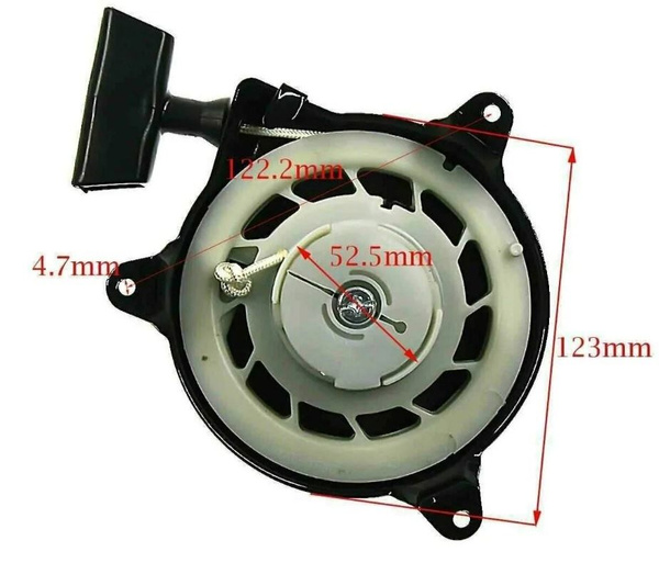 Характеристики Стартер BriggsStratton 1250 499706 / 690101 Series 350 ...