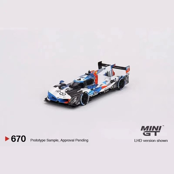 Модель коллекционная Mini GT 1:64 #670 BMW M Hybrid V8 GTP Advanced Model Collection Car купить ...