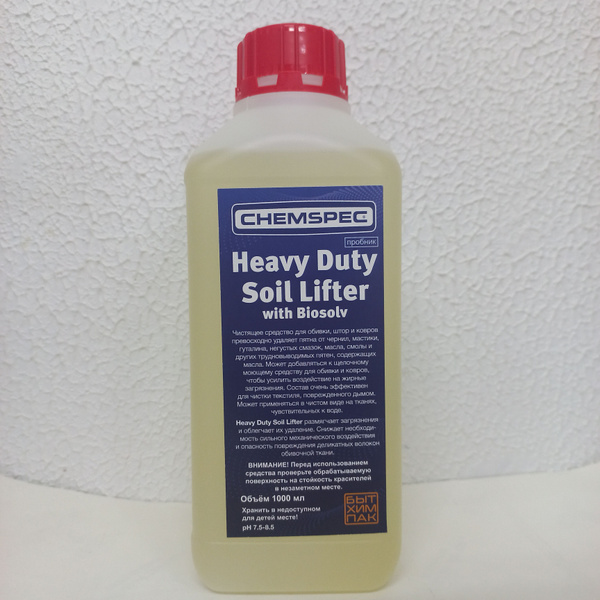 Чистящее средство для обивки, штор и ковров Chemspec Heavy Duty Soil Lifter with Biosolv 1л ...