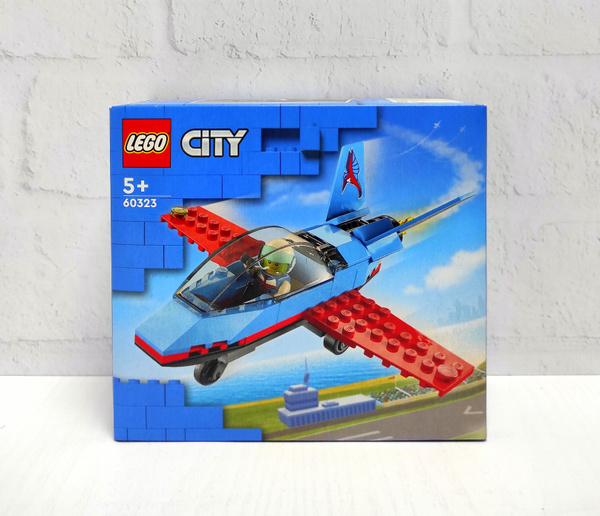 Конструктор LEGO City 60323 Stunt Plane Трюковый самолет - купить с ...