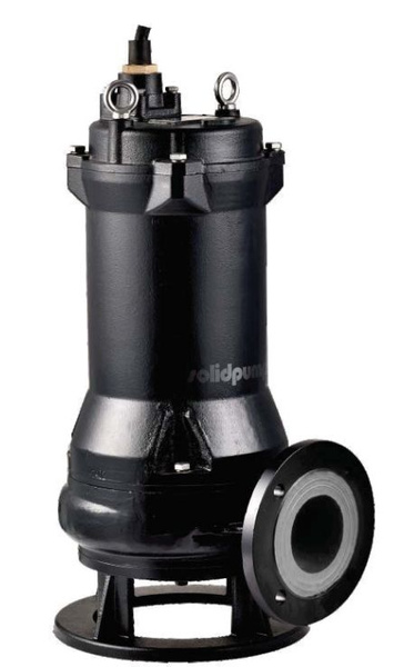 Погружной фекальный насос 50ZS2.75 Solidpump 0.75 кВт, Ду50, 380 В, 14 м, 24 м3/час, спиральное ...