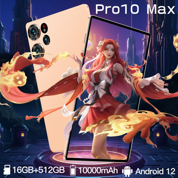 Характеристики Планшет Pro10 Max, русская версия, Snapdragon 870, сеть ...