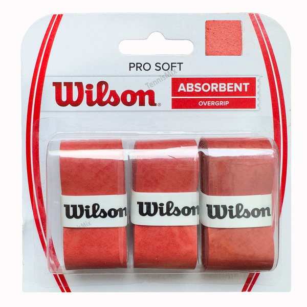 Намотка для теннисной ракетки 3шт Wilson PRO Soft Absorbent Овергрип ...