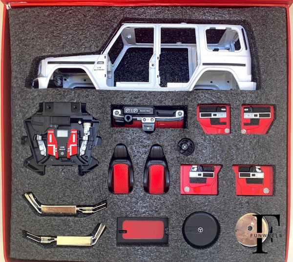 Металлическая сборная модель Mercedes-Benz G63 AMG (Мерседес Г63 АМГ ...