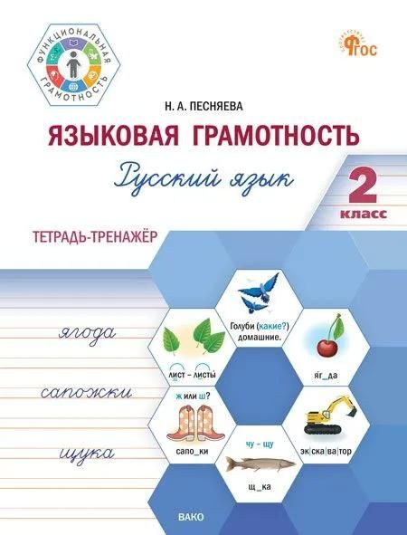 Тетрадь-тренажер ВАКО Языковая грамотность 2 класс, Русский язык ...