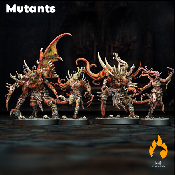 Warhammer 40000 Chaos Space Marines / Mutants / Миниатюры для ...