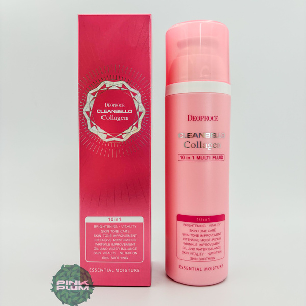Флюид с коллагеном, комплексный уход для женщин тоник, лосьон и крем ...