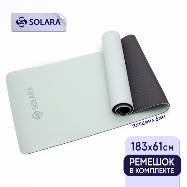 Коврик для фитнеса и йоги купить c доставкой на OZON по низкой цене ...