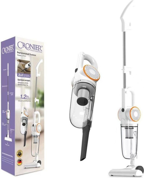 Пылесос Cronier CR-M11 белый купить на OZON по низкой цене (1714400188)