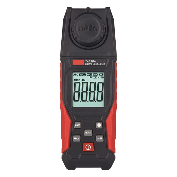 (1 шт.) Цифровой измеритель освещенности фотометр TA630 высокоточный ...