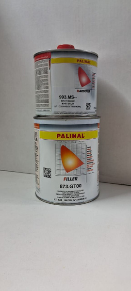 Грунт PALINAL 2K "мокрый-по-мокрому" 3:1 бесцветный 873.GT001 1л /6+ Отвердитель PALINAL ...