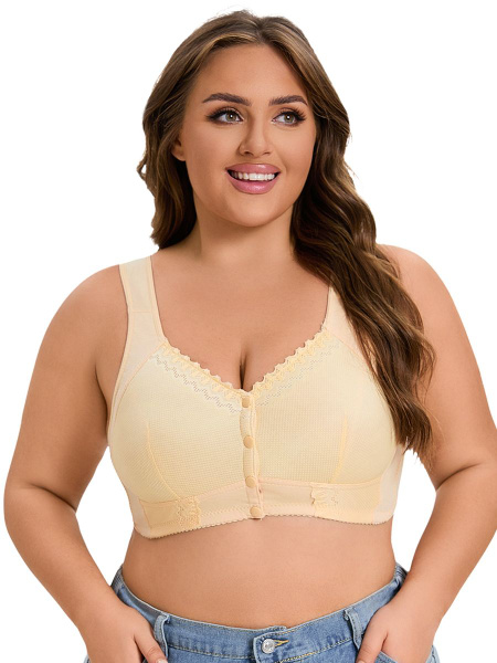 Бюстгальтер Женский бралетт, размер 80C, 80D абрикосовый Нейлон, Спандекс Домашний стрэпы купить ...