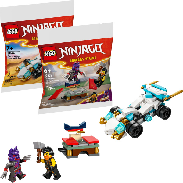 Строительный набор Lego 30674& 30675 Ninjago Zane's Dragon Power ...