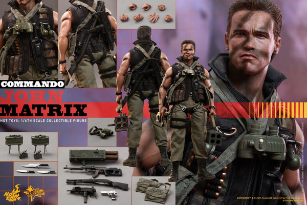 Вопросы и ответы о Hot Toys Коллекционная фигурка Commando: John Matrix подвижные фигурки(30CM ...