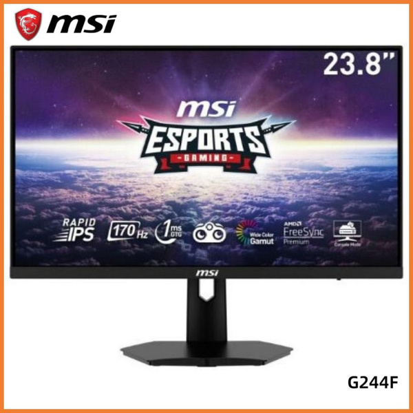 Монитор MSI G244F/Rapid IPS/170Hz/1ms GTG/AMD FreeSync 23.8" - купить по выгодной цене в ...