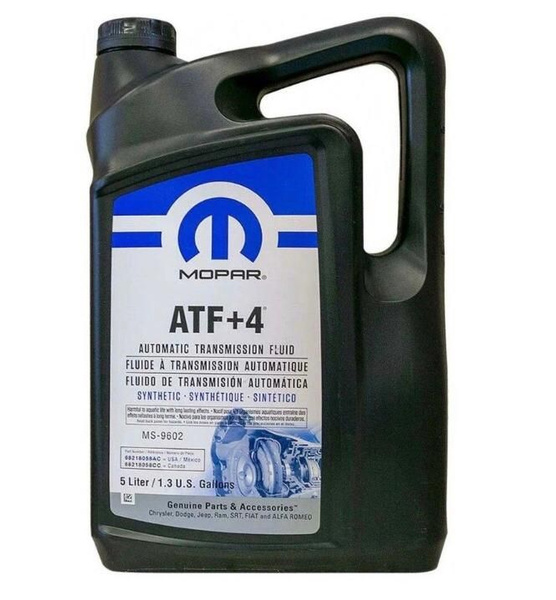 Трансмиссионное масло Mopar ATF+4 для АКПП (5 л) купить c доставкой на ...