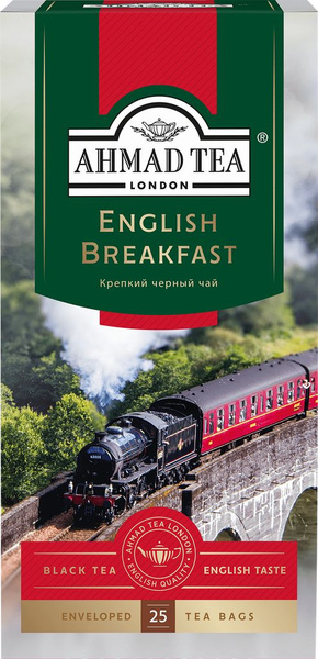 Чай черный AHMAD TEA English Breakfast, 25пак купить на OZON по низкой ...